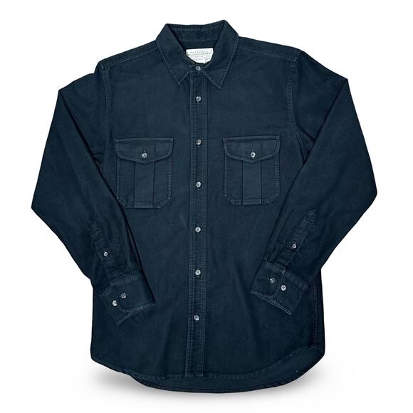 Filson | Shirts | Mens Filson Seattle Casual Black Button Down Western ...